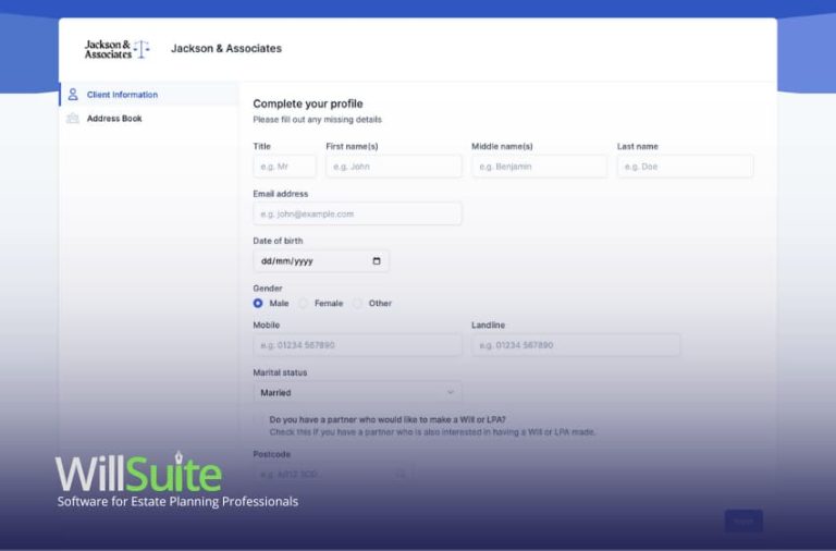 Why you should be using WillSuite’s client portal | Today's Wills and ...